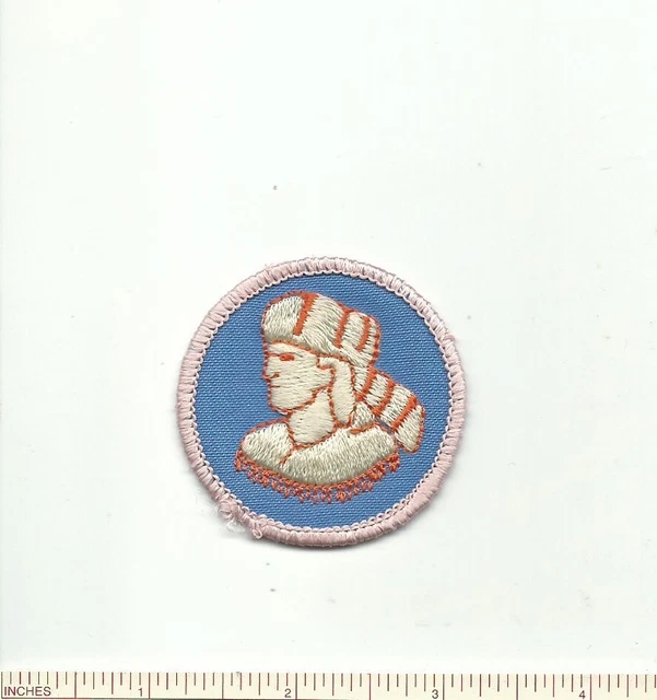 DO SCOUT BSA Frontiersman Patrouille Médaillon Rose Re Lblue Tl Insigne ...