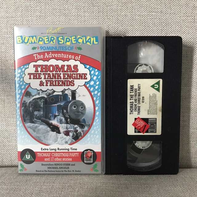 THOMAS THE TANK Engine - Vhs Video - Thomas’ Christmas Party Bumper ...