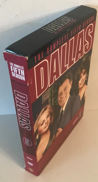 DALLAS THE COMPLETE Fifth Season DVD 1981 TV J R Ewing 5-Discs Larry ...