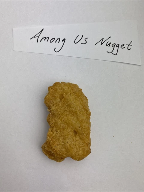 (RARE) AMONG US McDonalds Chicken Nugget Imposter or Crew BTS Meal $1. ...