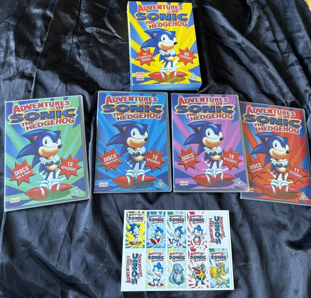 THE ADVENTURES OF Sonic The Hedgehog The Complete Series (2007) DVD ...