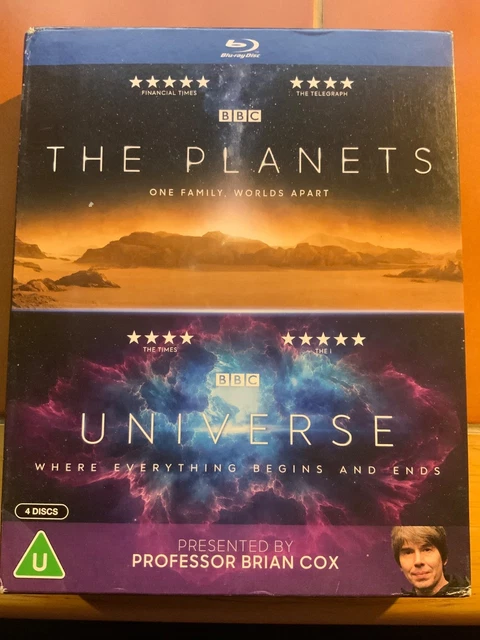 BBC PRESENTS: THE Planets / Universe Blu-Ray Box Set - Professor Brian ...