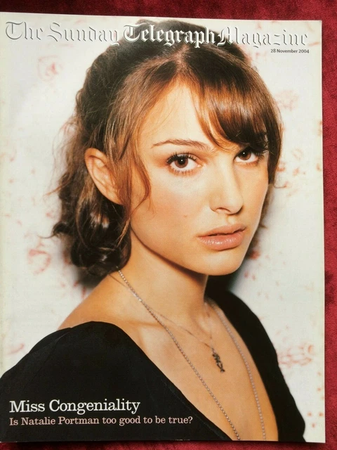 SUNDAY TELEGRAPH 28-NOV-2004 NATALIE PORTMAN Holly Woodlawn model ...