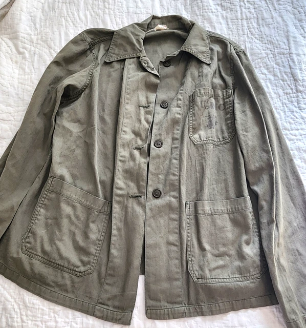 WWII USMCWR WOMEN Marine Corps Green Summer Work Shirt Named £158.43 ...