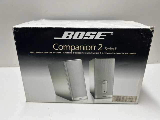 BOSE COMPANION 2 Series II Multimedia System Speakers £47.82 - PicClick UK