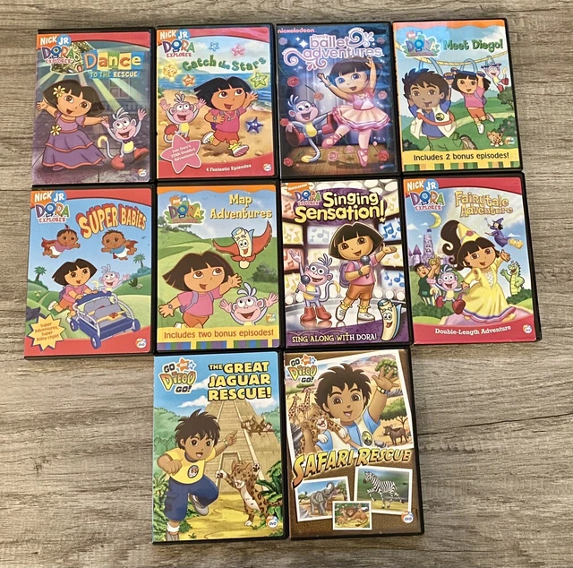 DORA THE EXPLORER Go Diego Go DVD Lot Of 10 £23.88 - PicClick UK