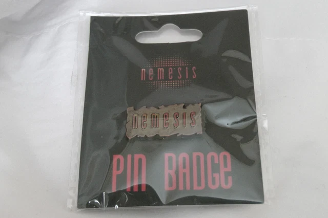 ALTON TOWERS THEME park Nemesis rollercoaster logo pin badge 2017 ...