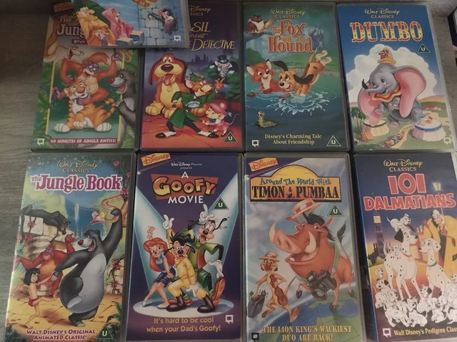 DISNEY FILM'S VHS Video Job Lot Jungle Books / Peter Pan + More £12.99 ...