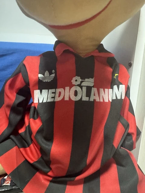 PUPAZZO MILAN PELUCHE Dudy Anni 80 Rarissimo Mediolanum EUR 59,00 ...
