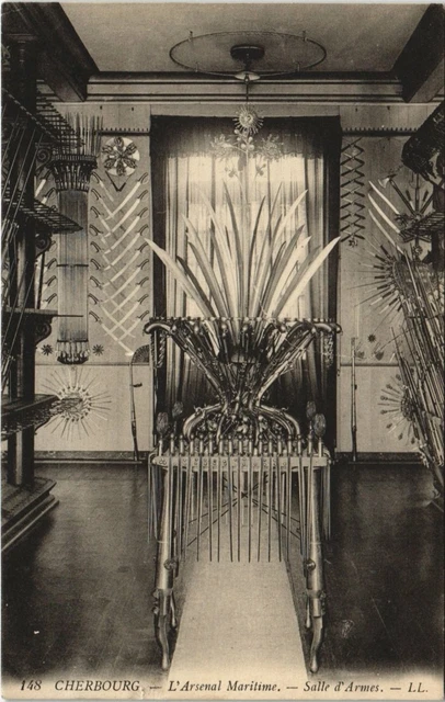 CPA CHERBOURG-L'ARSENAL MARITIME-SALLE d'Armes (128230) EUR 7,99 ...
