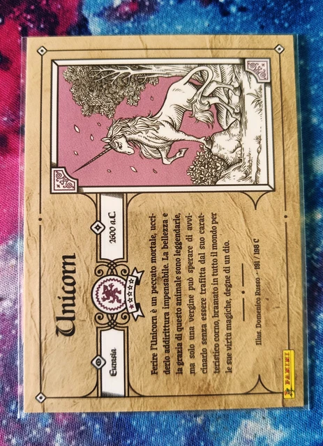 DARIO MOCCIA X Panini / Carte Rare Monsters! - Unicorn Parallel rainbow ... DARIO MOCCIA X Panini / Carte Rare Monsters! - Unicorn Parallel rainbow ...