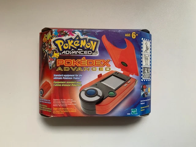 POKEDEX ADVANCED POKEMON Advanced Hasbro Nintendo 2004 Rare New ...