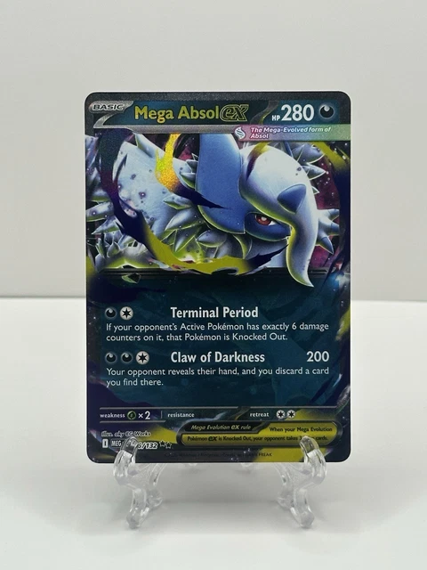 🔥POKÉMON TCG-MEGA ABSOL ex-086/132-Mega Evolution-Holo-M/NM!🔥 £2.16 ...