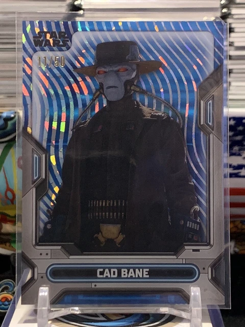 2023 STAR WARS High Tek CAD BANE /50 - Diffracteur d'ondes bleues zz ...