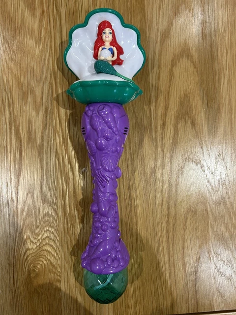 DISNEY PARKS THE Little Mermaid Ariel Clam Shell Light Music & Bubble ...