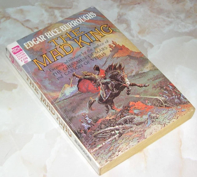 THE MAD KING by Edgar Rice Burroughs (Ace Paperback) £2.78 - PicClick UK