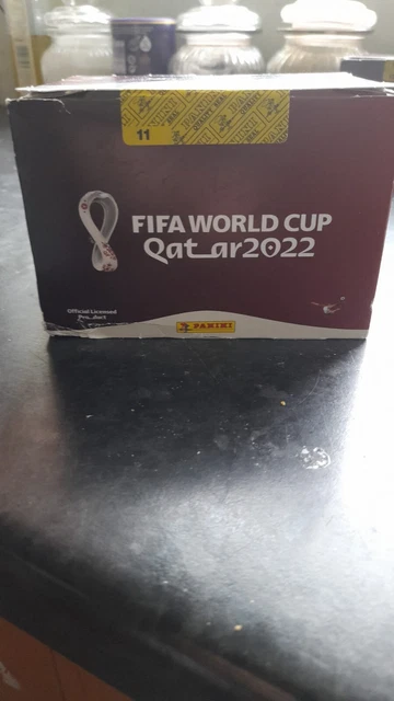 PANINI FIFA WORLD Cup Qatar 2022 Official Stickers-Full Box Sealed 100 Packs EUR 71,36 - PicClick FR