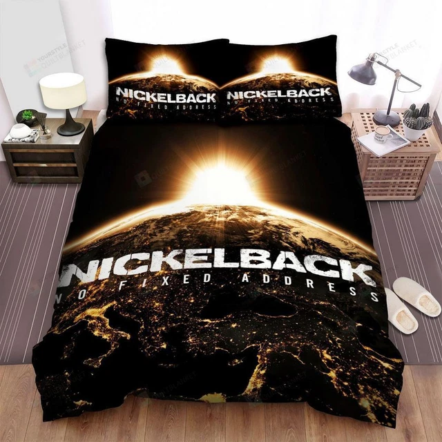 NICKELBACK ALBUM COVER No Fixed Address Quilt Duvet Cover Set Bedroom ...