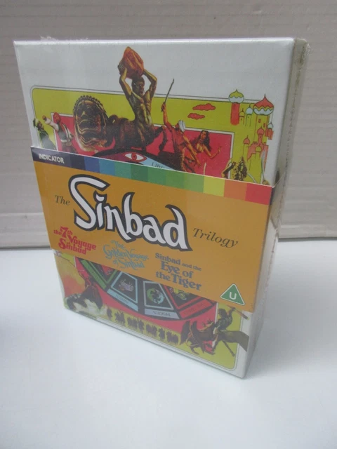 SINBAD TRILOGY INDICATOR Limited Edition Blu Ray and Booklet New ...