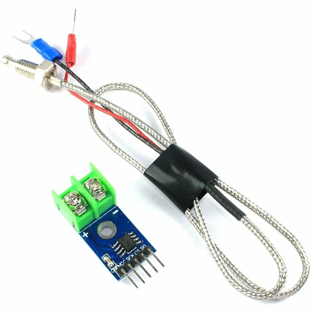MAX6675 TYPE K Thermocouple Temperature Sensor 0 - 800 Degrees Flow ...