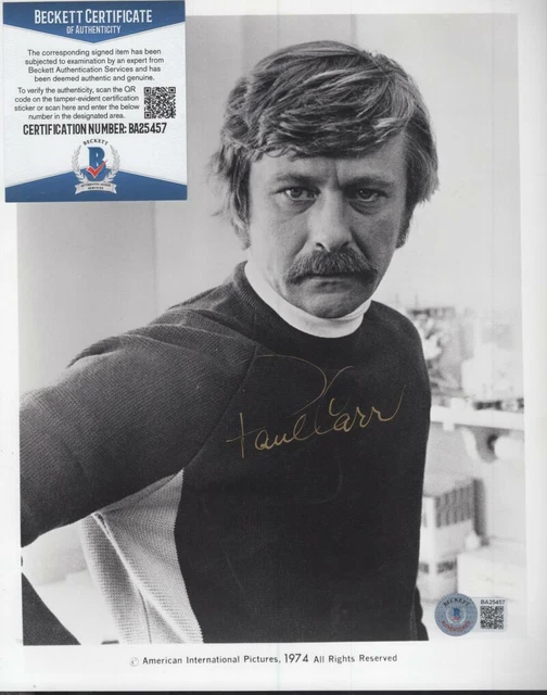 PAUL CARR STAR Trek Signed Autographed 8X10 Photo Beckett Ba25457 £56. ...