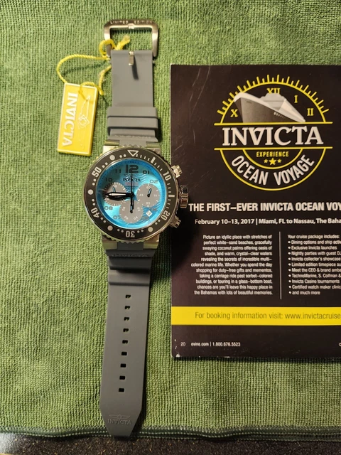 INVICTA RARO OCEAN Voyage Limited Ed. Grand Pro Diver Orologio da uomo ...