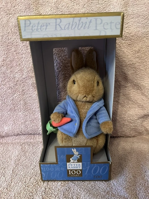 VINTAGE PETER RABBIT 100th Anniversary Soft Toy Boxed £47.52 - PicClick UK