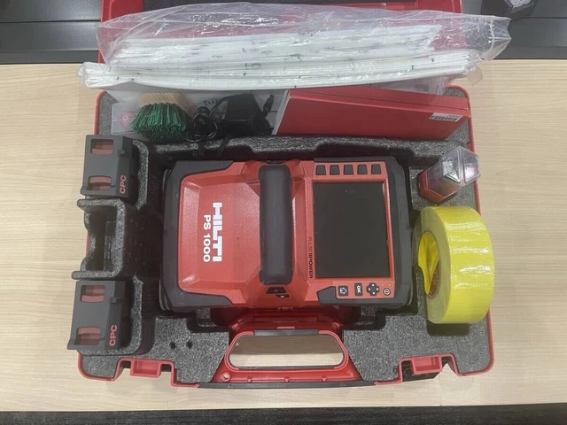 HILTI PS 1000 X-Scan Concrete Scanner Structure Radar Detection System ...