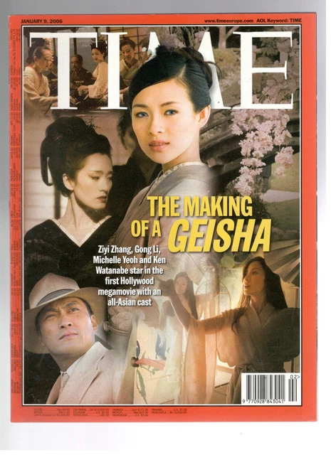 MAGAZINE TIME JANUARY 9, 2006 Geisha Ziyi Zhang Gong Li Michelle Yeoh ...