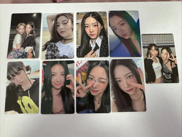 LESSERAFIM OFFICIAL PHOTOCARD Bundle Yunjin Kazuha Eunchae Chaewon ...