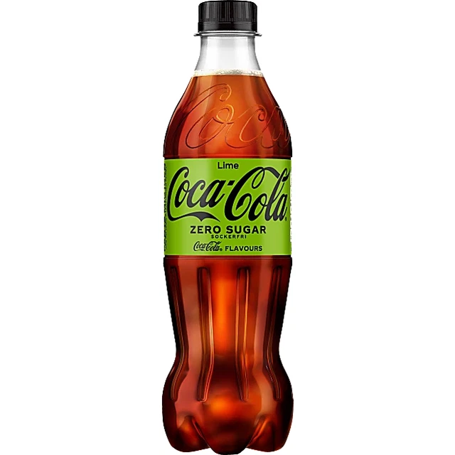 COCA COLA LIME Zero Sugar Soft Drink Lemonade Soda Bottles 500ml 16.9 ...
