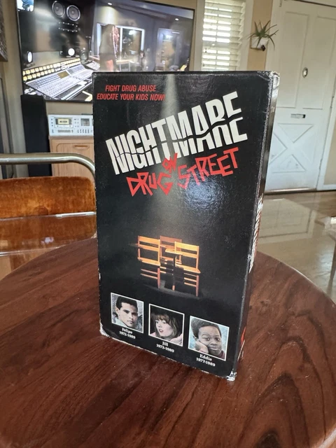 NIGHTMARE ON DRUG Street Rare Vintage VHS £23.87 - PicClick UK