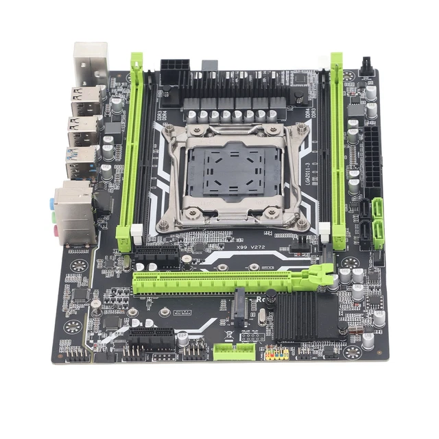 X99 V2 COMPUTER Motherboard Lga 2011 V3V4 Computer Gaming Mainboard ...