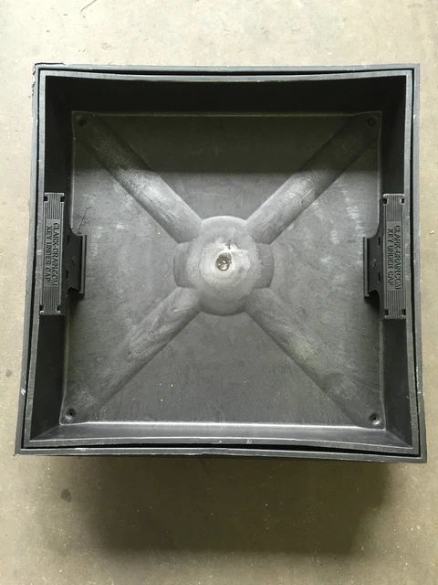 CLARK RECESSED SQUARE TO ROUND BLOCK PAVING MANHOLE COVER CD300SR ...