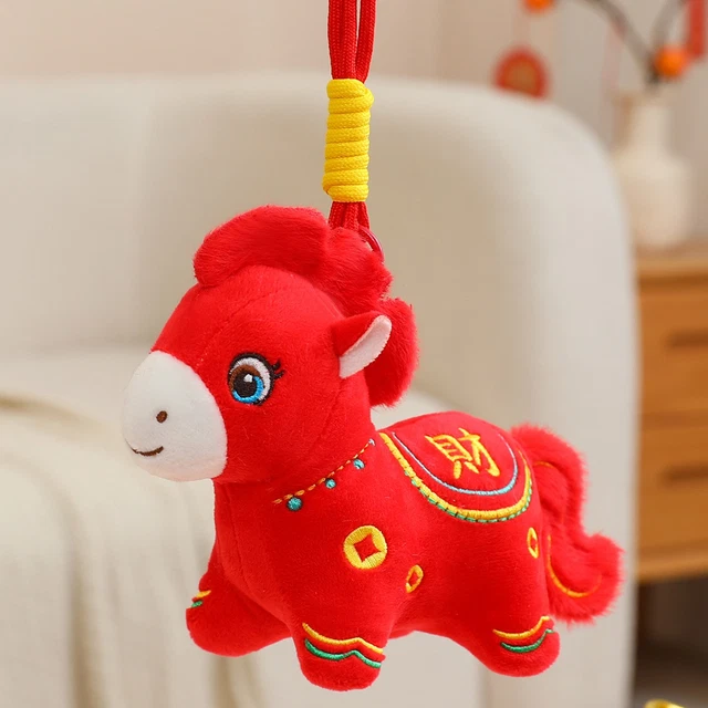 LUY HORSE PLUSH Toy With Pp Cotton Filling For Year Of The Horse ...