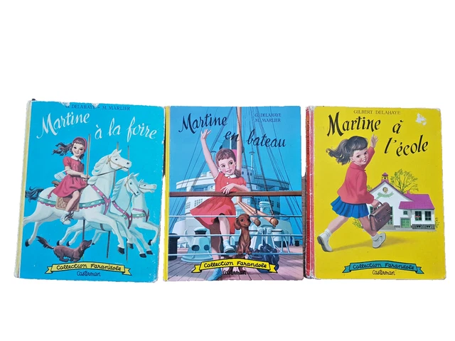 MARTINE COLLECTION FARANDOLE Casterman années 60 lot de 3 albums EUR 9 ...