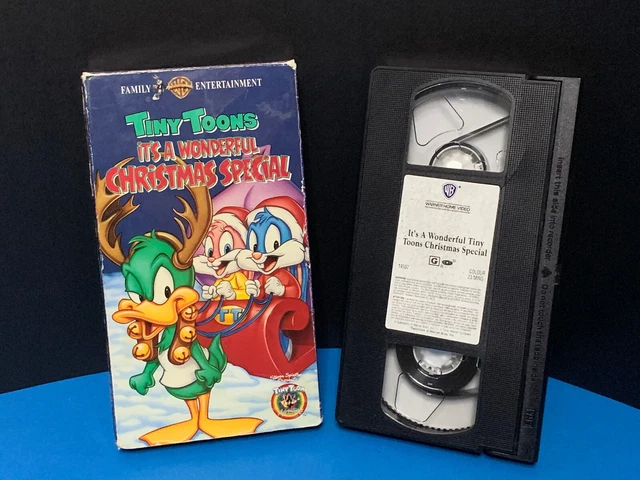 VHS ITS A Wonderful Tiny Toons Christmas Special (WB, 1996) Cartoon ...