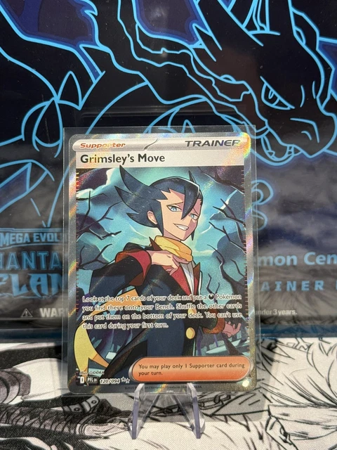 GRIMSLEY'S MOVE 120/094 Me02: Phantasmal Flames Holo £2.24 - PicClick UK