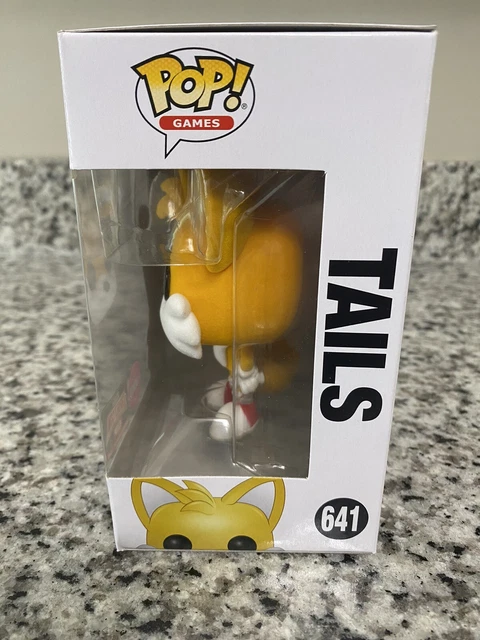 FUNKO POP! VINYL: Sonic The Hedgehog - Tails (Flocked) - Target (T ...