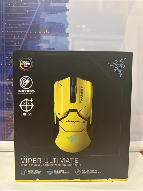 RAZER VIPER ULTIMATE Cyberpunk 2077 Edition Wireless Gaming Mouse w ...
