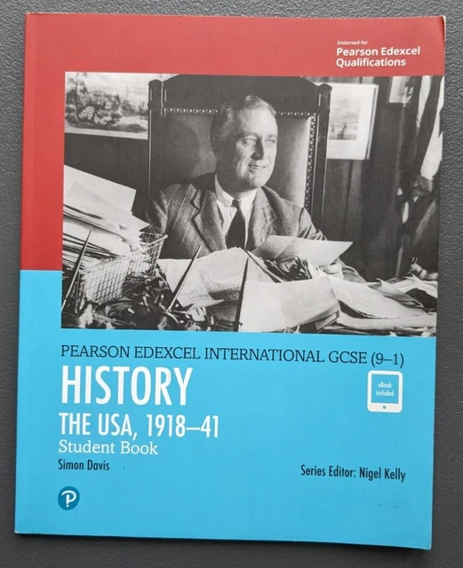 EDEXCEL IGCSE (9-1) History The USA, 1918-41 Student Book £4.95 ...