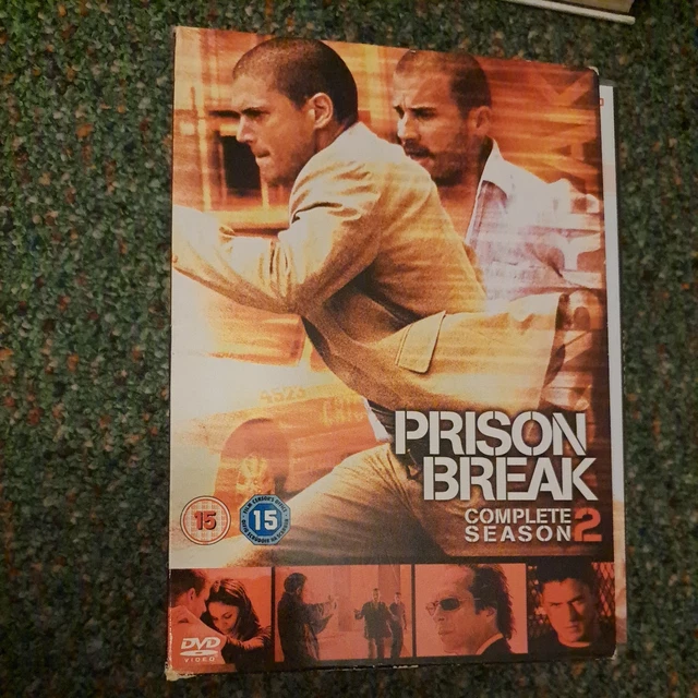 PRISON BREAK - Series 2 - Complete (Box Set) (DVD, 2007) £6.28 ...