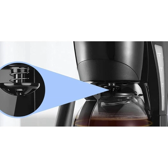 SPRING LOADED STOPPER Kit for Coffee Makers Fits Most 4 to 12 Cup Drip ...