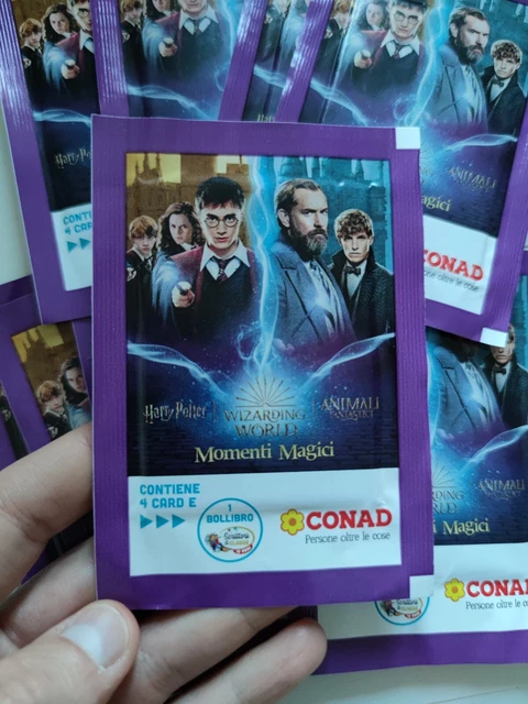 30 X PACCHETTI Figurine Harry Potter Conad 2024 Magiche collezioni EUR ...