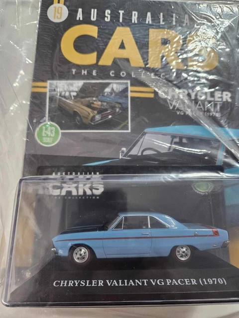 AUSTRALIAN CARS THE Collection Issue 13 & 19 Chrysler Valiants Combo ...