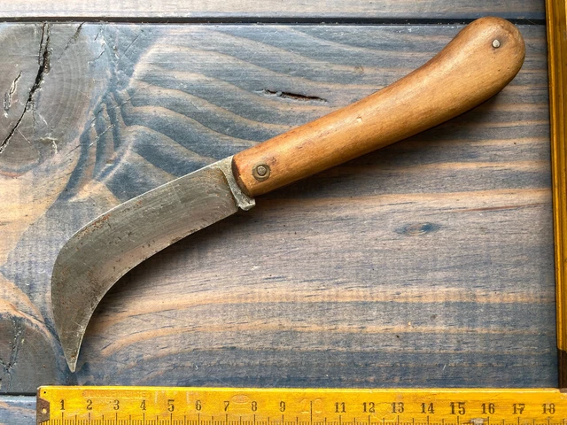 ANCIEN COUTEAU SERPETTE 2 CRANS BON BLOCAGE MARQUAGE À VOIR VINTAGE KNIFE MESSER EUR 9,00 ...