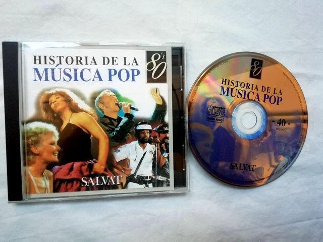 HISTORIA DE LA Musica Pop 80'S Salvat Cd40 -Gloria Gaynor-Sabrina-Carol ...