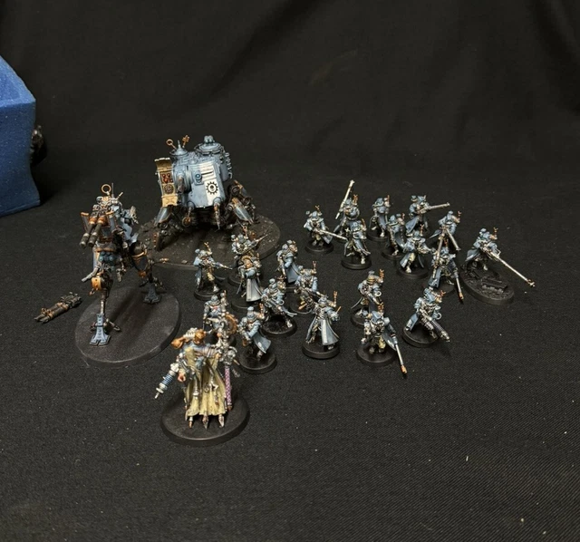 MECHANICUM ARMY PAINTED Ad Mech Adeptus Mechanicus Warhammer 40K £100. ...