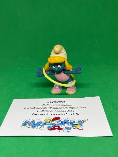 PUFFI SMURFS PUFFO Smurf Smurfetta Puffetta Con Hula Hoop Custom EUR 8 ...