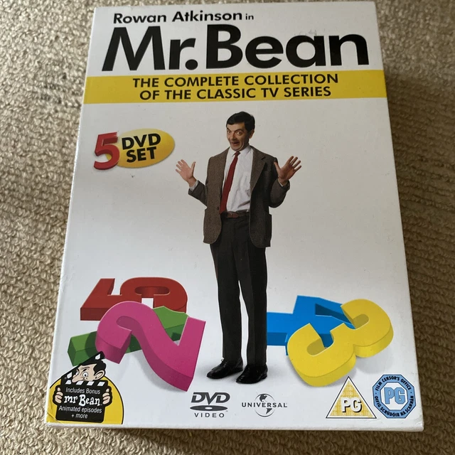 MR BEAN THE Complete Collection Of The Classic TV Series DVD - 5 Disc ...